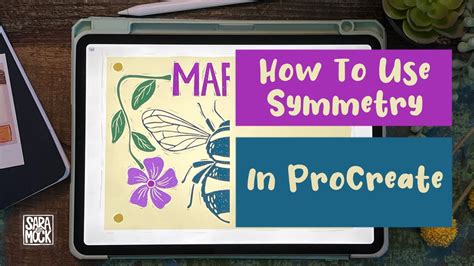 How To Use The SymmetryTool In ProCreate Art Tutorial Digital Art YouTube