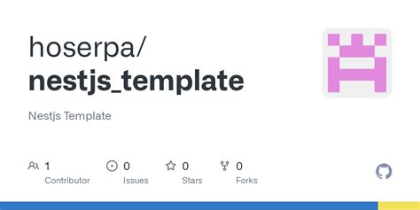 Github Hoserpa Nestjs Template Nestjs Template