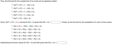 Solved Suppose U And V Are Events In A Sample Space S And Chegg Com