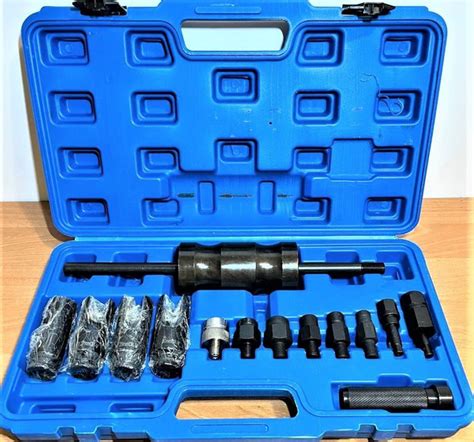 Съемник форсунок с обратным молотком (дизель+инжектор), 12 предметов ...