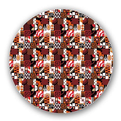 Retro Potpourri Lazy Susan Overstock