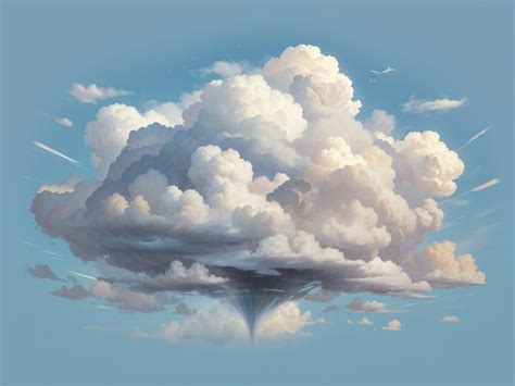 Premium Ai Image The Cloud Concept Abstract Illustration Of Cloud Computing