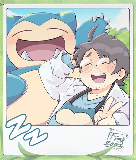 Snorlax And Neroli Pokemon And More Drawn By Impetuss Danbooru