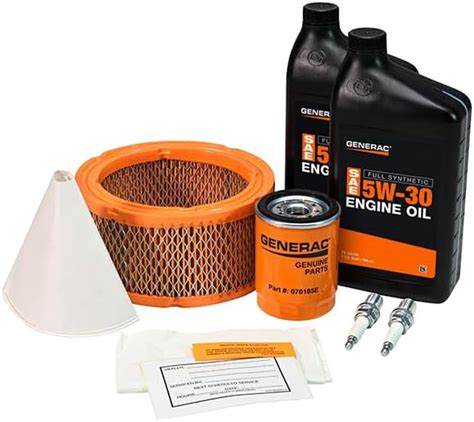 Generac 6484 Maintenance Kit For 12 18 Kw Standby Generators Compatible With 760cc