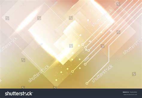 Abstract Technology Background Light Rectangles Stock Vector Royalty Free Shutterstock