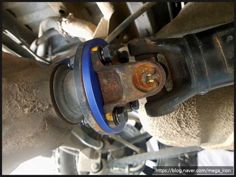 렉스턴 스포츠 칸 튜닝 인치업시 샤프트가 떤다구요 아이언빌드에서 샤프트 연장 키트를 출시했습니다 가격도 착하다구요 네이버 블로그