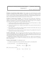 Assignment3 Fall 2017 Copy Pdf IEOR E4101 Probability Models For MS E Fall 2017 Instructor