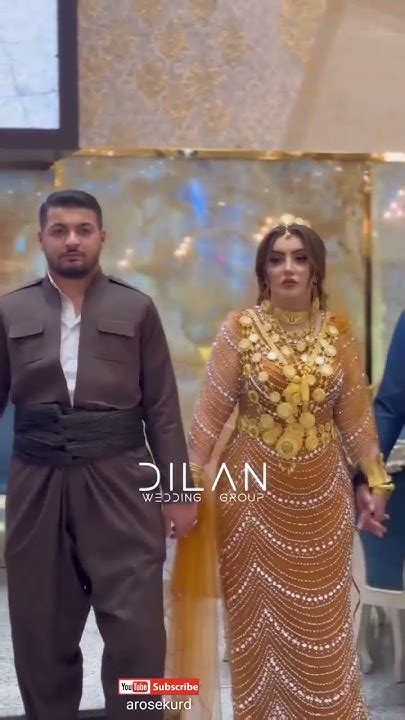 رقص کوردی عروس و داماد با لباس زیبای کوردی Youtube