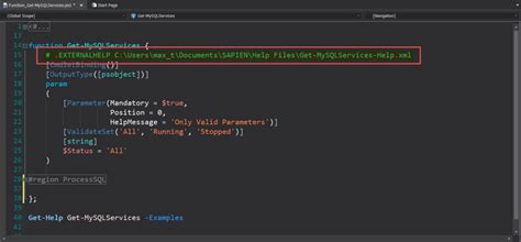 Powershell Helpwriter 2018 Create A Single Function Help File Sapien