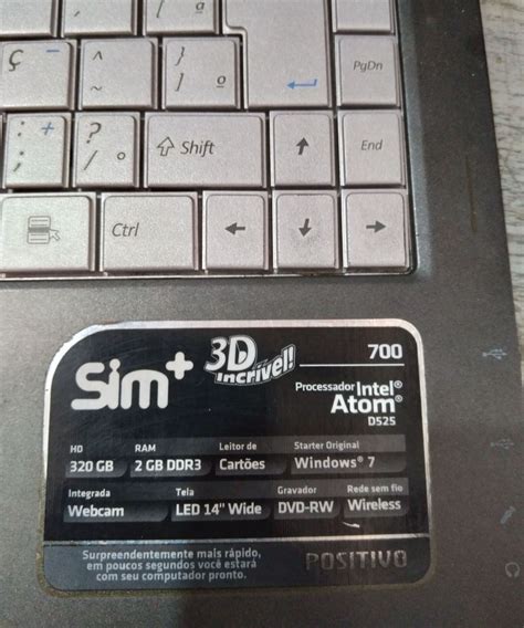 Notebook Positivo Sim Computador Notebook Unique Usado 76274321 Enjoei