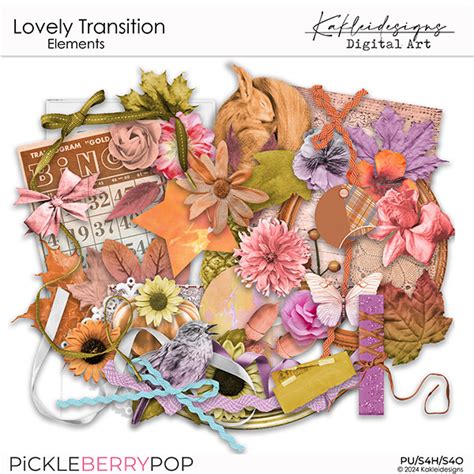 Lovely Transition Elements By Kakleidesigns