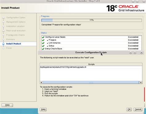 A Help Upgrading Oracle Restart From 12201 To 18c