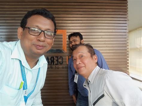 Engr Md Manzur Rahman On Linkedin Factory Visit Of Akij Tiles For Bigm Jica Project