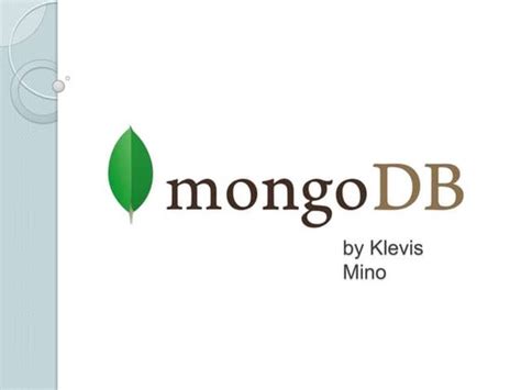 Mongodbpptpptx
