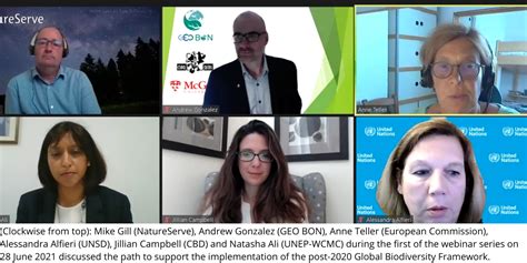 Webinars On Supporting The Implementation Of The Post 2020 Global