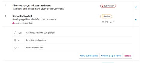 add contextual information to icons in new submission list · issue