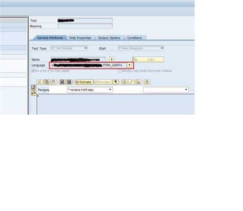 Problem With Text Module Languages In Smartforms Sap Community