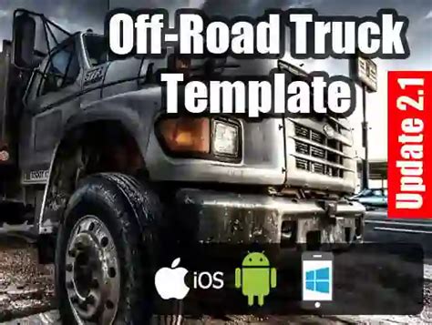 Off Road Truck Template 2 21 Game Assets Free
