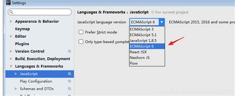 Webstorm编写es6报错：classes Are Not Supported By Current Javascript Versionjs里写class提示classes Are
