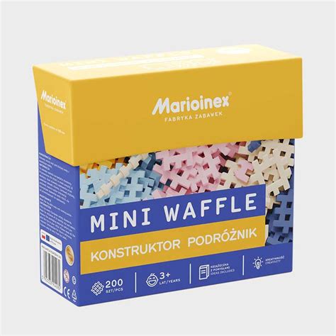 Мини вафлен конструктор от 200 части `Пътешественик` Мечо бг