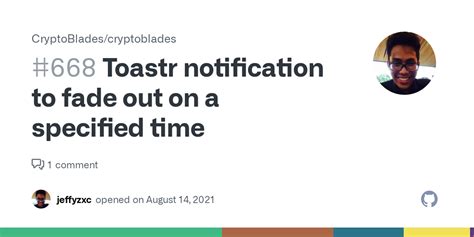 Toastr Notification To Fade Out On A Specified Time · Issue 668