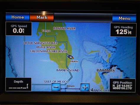 Garmin Gpsmap 740 7 Touchscreen Chartplotter Display Good Used Cond Max Marine Electronics