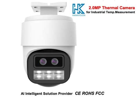 Hankvision Industrial Temperature Measuring Camera Facial Recognition Camera Abnormal Detect