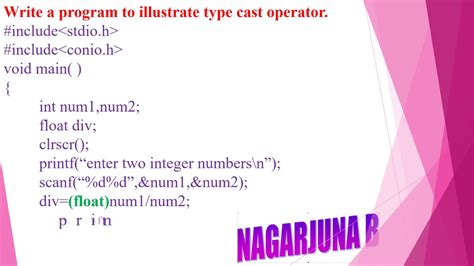 Programs Based On Unary Operators Of C Programming By Nagarjuna B Youtube
