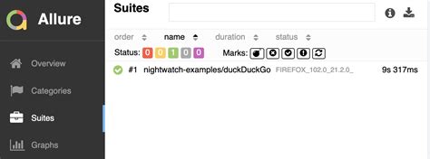 Allure Reporter Developer Guide Nightwatchjs
