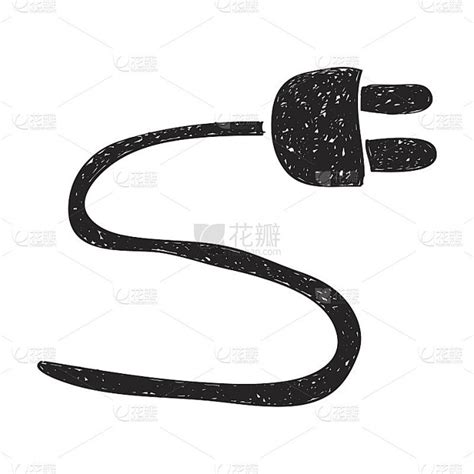 一个简单的电源线涂鸦