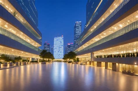 The National Assembly Building Is In Korea Stock Illustration