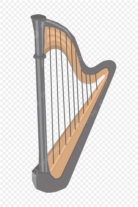 아름 다운 하프 만화 그림 일러스트 손으로 그린 그림 악기 하프 클립 아트 아름다운 하프 만화 삽화 Png 일러스트 및 Psd 이미지 무료 다운로드 Pngtree