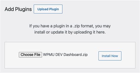 Installing The Wpmu Dev Dashboard Plugin Wpmu Dev