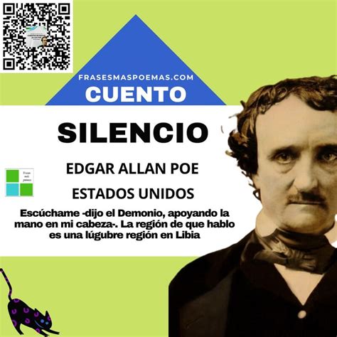 Silencio De Edgar Allan Poe Cuento Frases Más Poemas