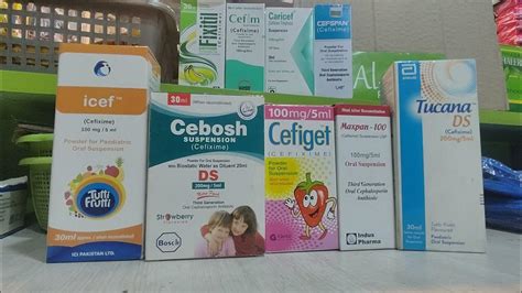 Most Selling Brand Cefiximecefigeticeftucanafixitilantibiotics