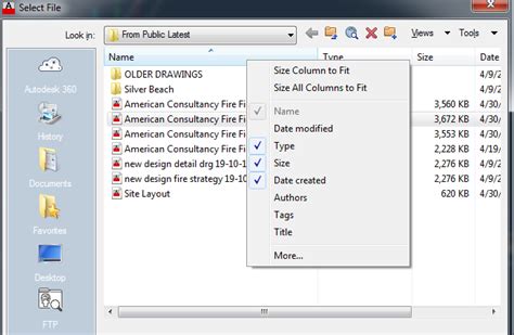 Solved File Selection Dialog Boxes Missing Detail List Option