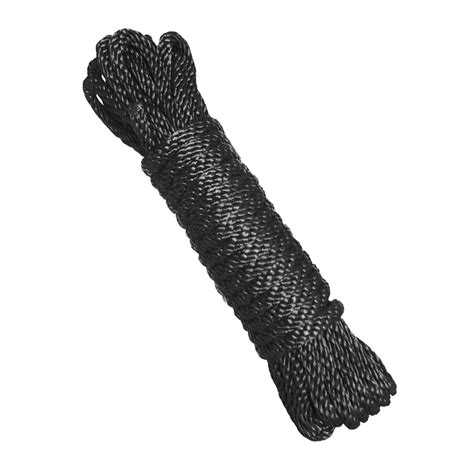 Premium Black Nylon Bondage Rope Xr Brands
