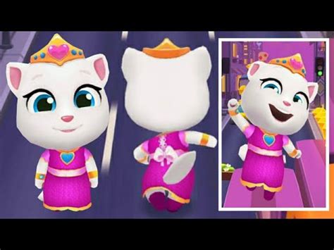 Princess Angela My Talking Tom Gold Run Gameplay Android Ios Youtube