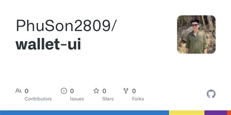 Github Phuson2809wallet Ui