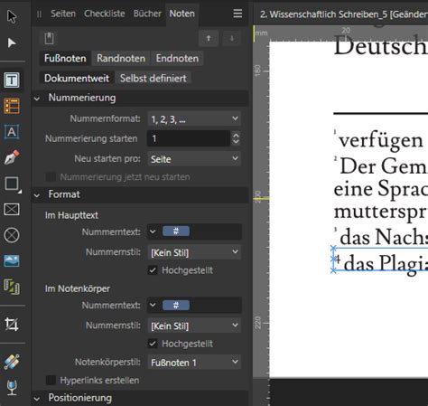 Footnotes Issue Size Of Number Desktop Questions Macos And Windows Affinity Forum