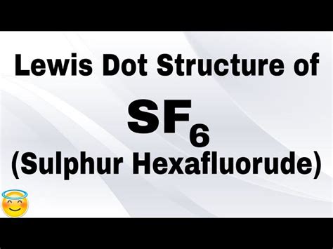 Electron Dot Structure For Sf6