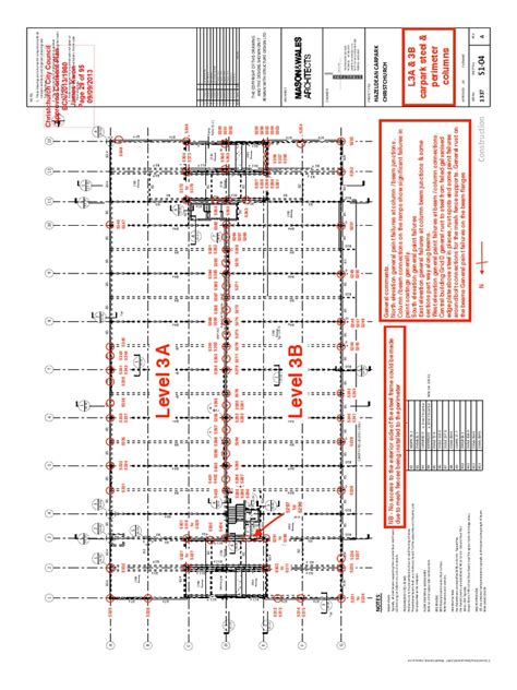 B14 L3a And 3b Carpark Steel And Perimeter Columns Pdf Pdf