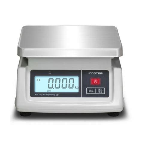 Inotem 이노템 국산 충전식 이동식 5kg 10kg 20kg 30kg 산업용 계량 업소용 주방 전자저울 계수기능 충전아답터