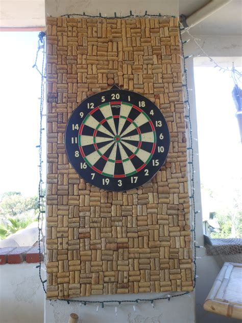 My Cork Dart Board Wine Cork Art Recycled Wine Corks Cork Art