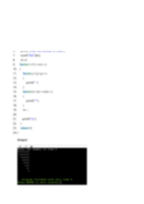 SOLUTION Inverted Mirrored Right Triangle Star Pattern Studypool