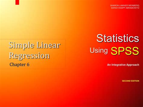 PPT Simple Linear Regression PowerPoint Presentation Free Download ID