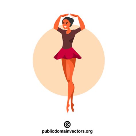 Dancing Ballet Dancer Public Domain Vectors