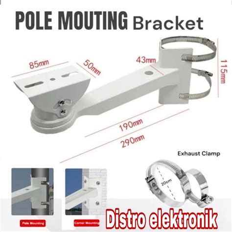 Bracket Kamera Cctv Outdoor Bracket Camera Cctv Tiang Housing High
