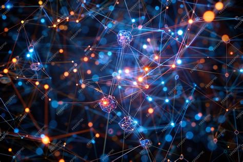 Premium Photo Chart The Evolving Topology Of Interconnected Node