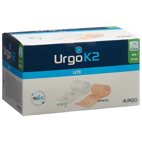 Urgo K2 Lite 2 Lagen Kompressionssystem Format 25 3210cm 2 Stk